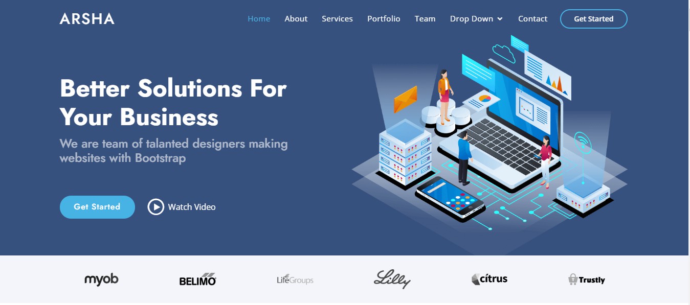 Demo - Arsha – Free Corporate Bootstrap HTML Template Demo - Arsha – Free Corporate Bootstrap HTML Template